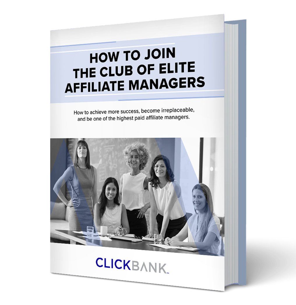 How to Join the Club of Elite Affiliate Managers - eBook Offer